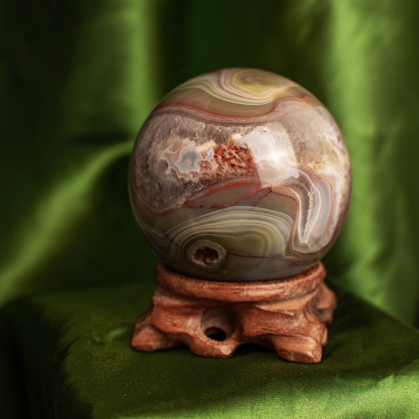 Rainbow Agate Spheres (Multiple Available) - healingportal